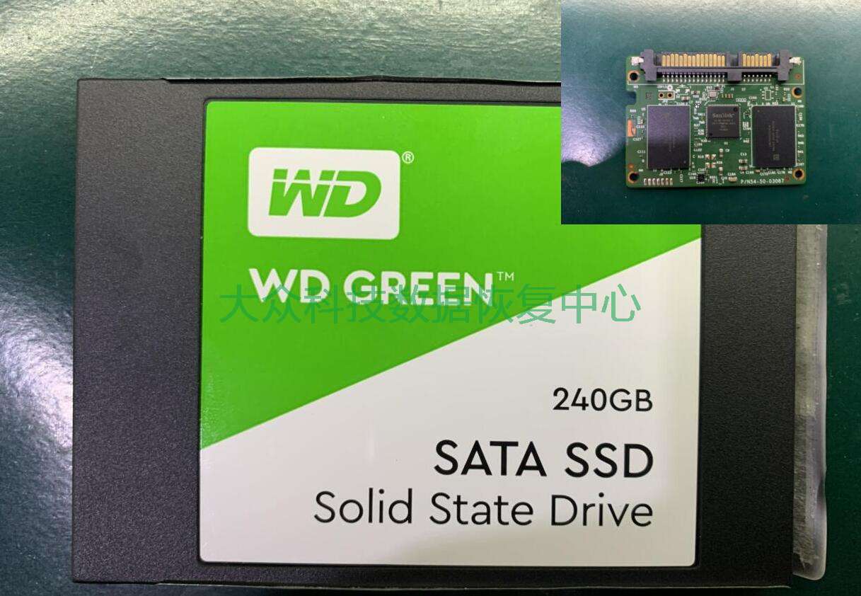 WDS240G2G0A 20-82-00469-2主控恢复成功案例